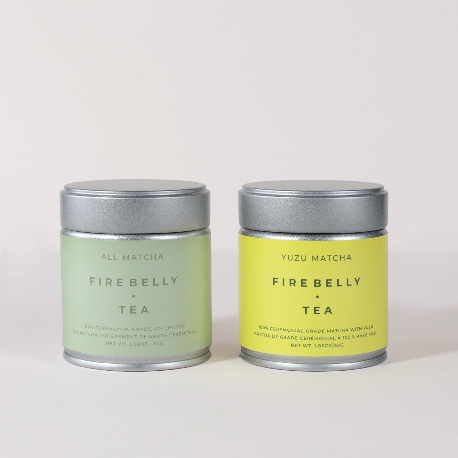 A1 Ceremonial Grade Matcha Duo – 100% Matcha & Yuzu Matcha – Firebelly ...